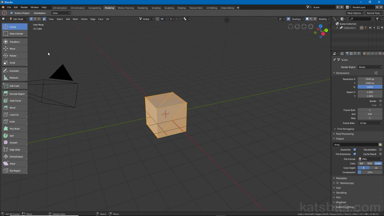 Edit Mode Basics – Blender 2.8+ Knowledgebase