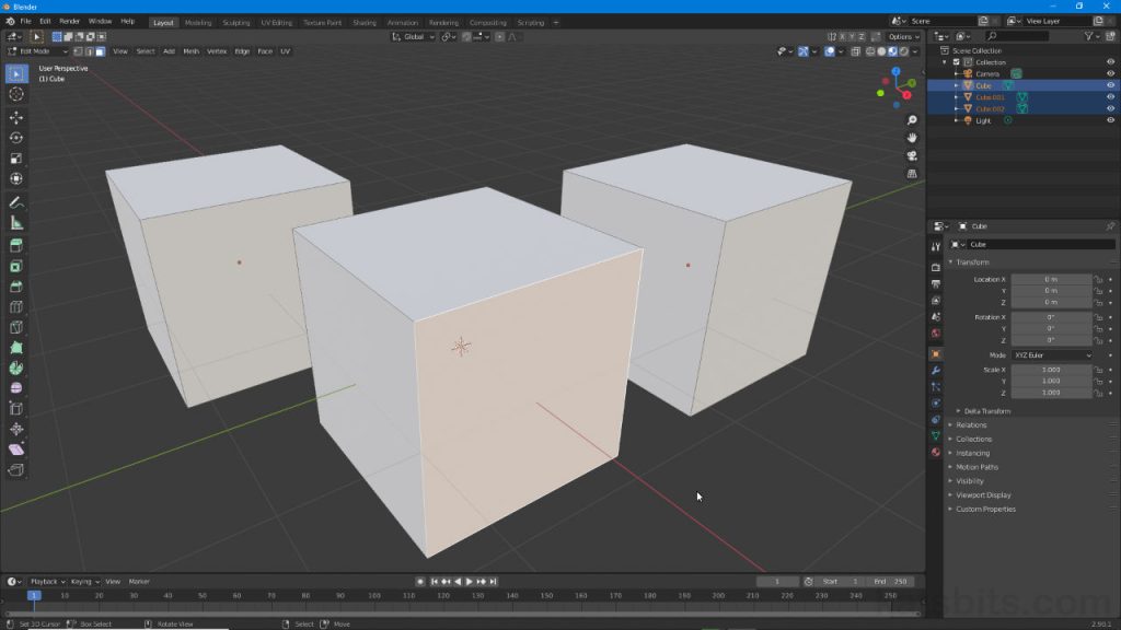 Multi-Object Editing – Blender Knowledgebase