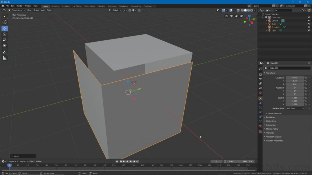 Separate Mesh/Selection – Blender Knowledgebase