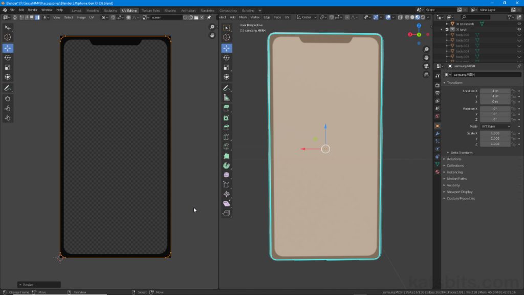 UV Editing (Workspace) Basics – Blender Knowledgebase