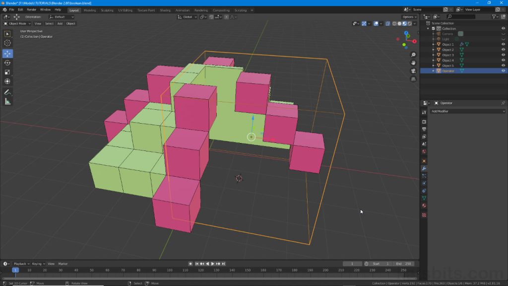 Boolean – Blender Knowledgebase