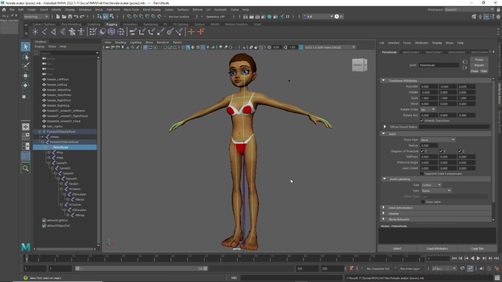 IMVU Starter Files for Maya – Blender Knowledgebase