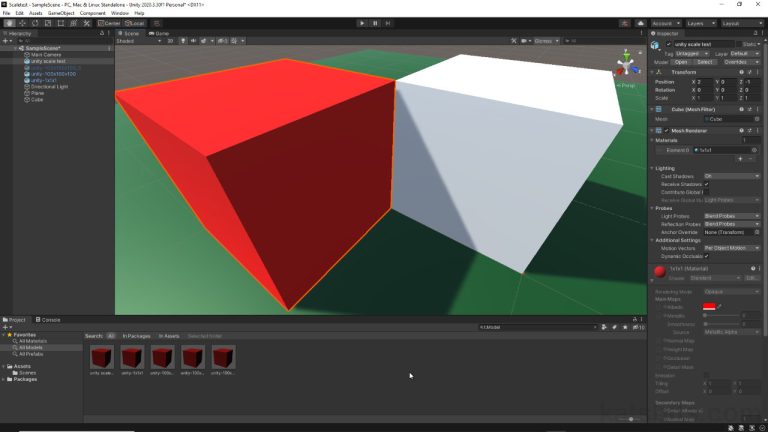Unity And Blender Fbx Scale Blender Knowledgebase