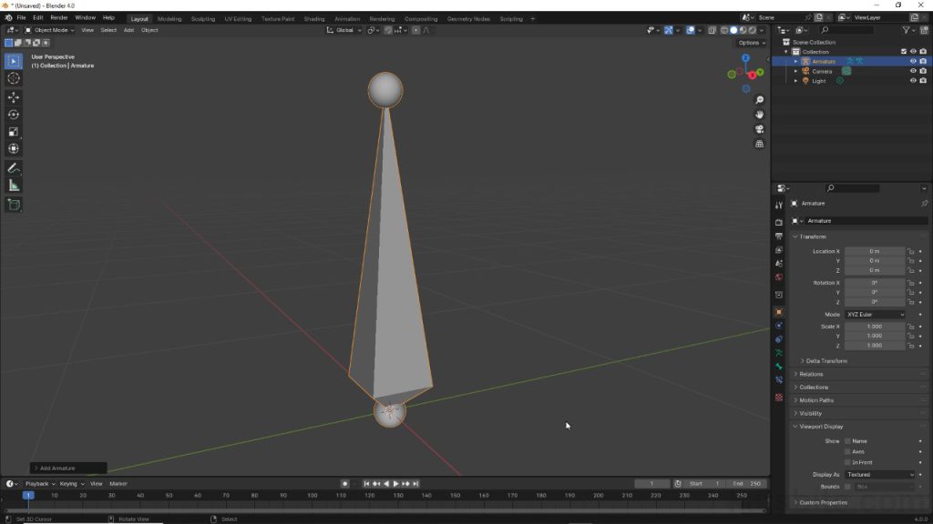 Armature & Bone Basics (Skeletons) in Blender – Blender Knowledgebase