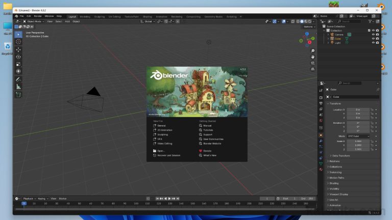Windows 11 – Installing Blender (ZIP) – Blender Knowledgebase
