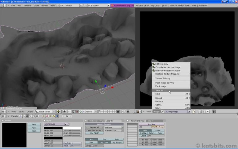 Baking Ambient Occlusion for Terrain, Advanced Options & Information ...