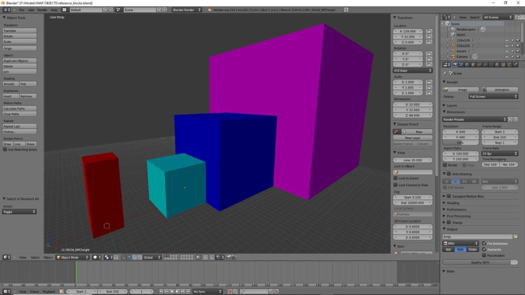 GtkRadiant Reference Pack for Blender – KatsBits.com (legacy)