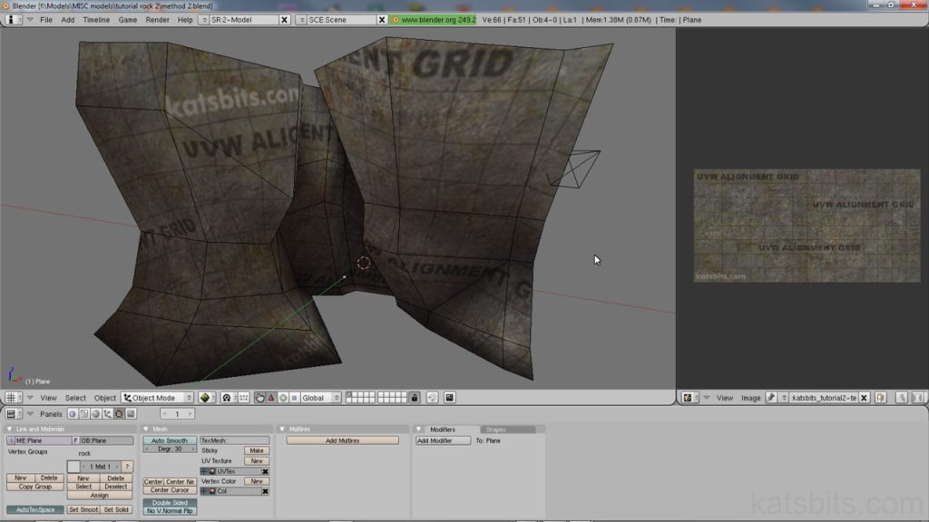 Make a simple terrain model in Blender 2.49 – KatsBits.com (legacy)